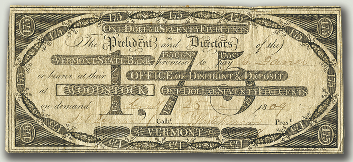 Early Banks & Counterfeiters — Woodstock History Center