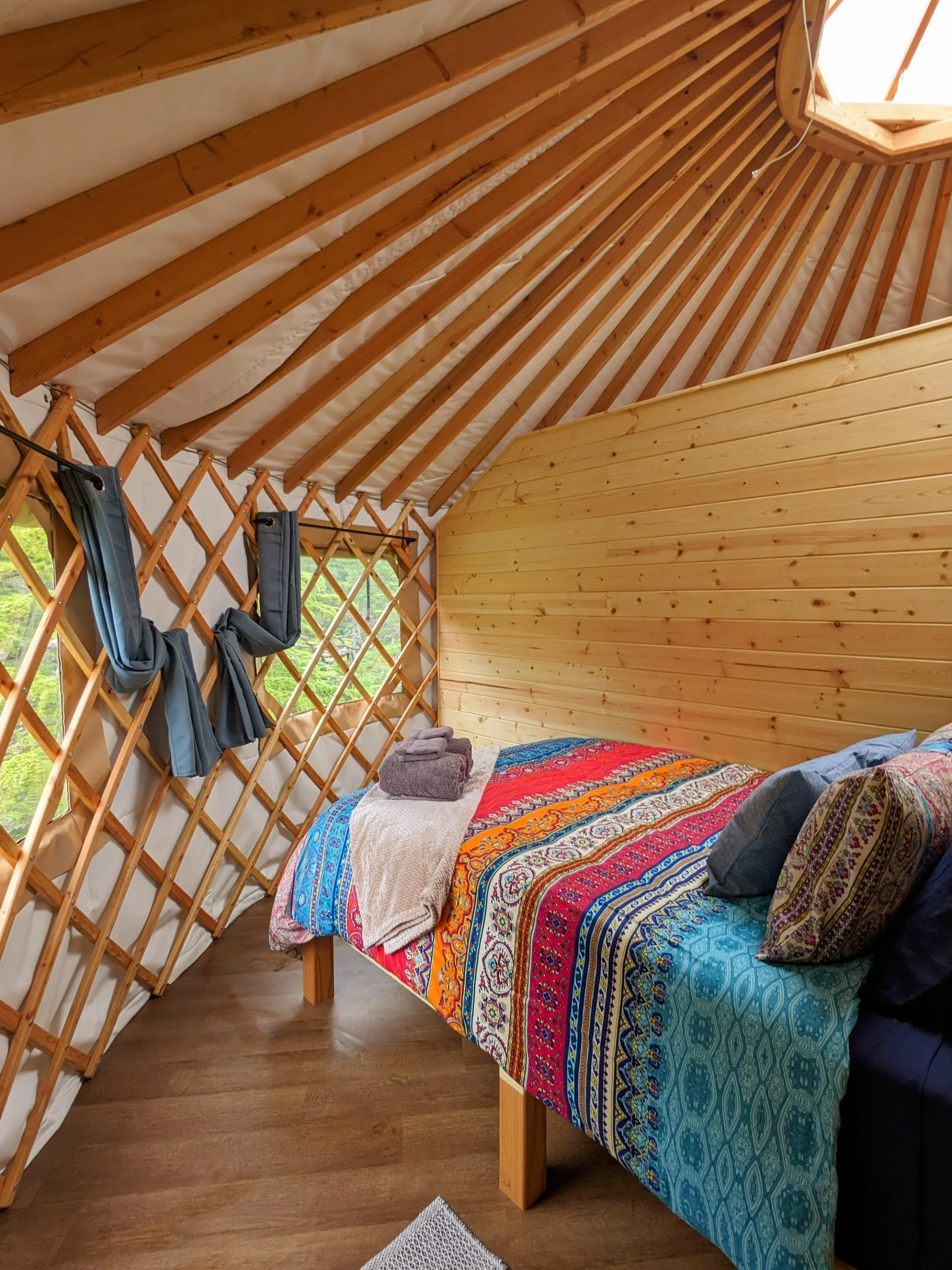 Oceanfront Yurt Lodging in Seward & Resurrection Bay AK by Shearwater Cove