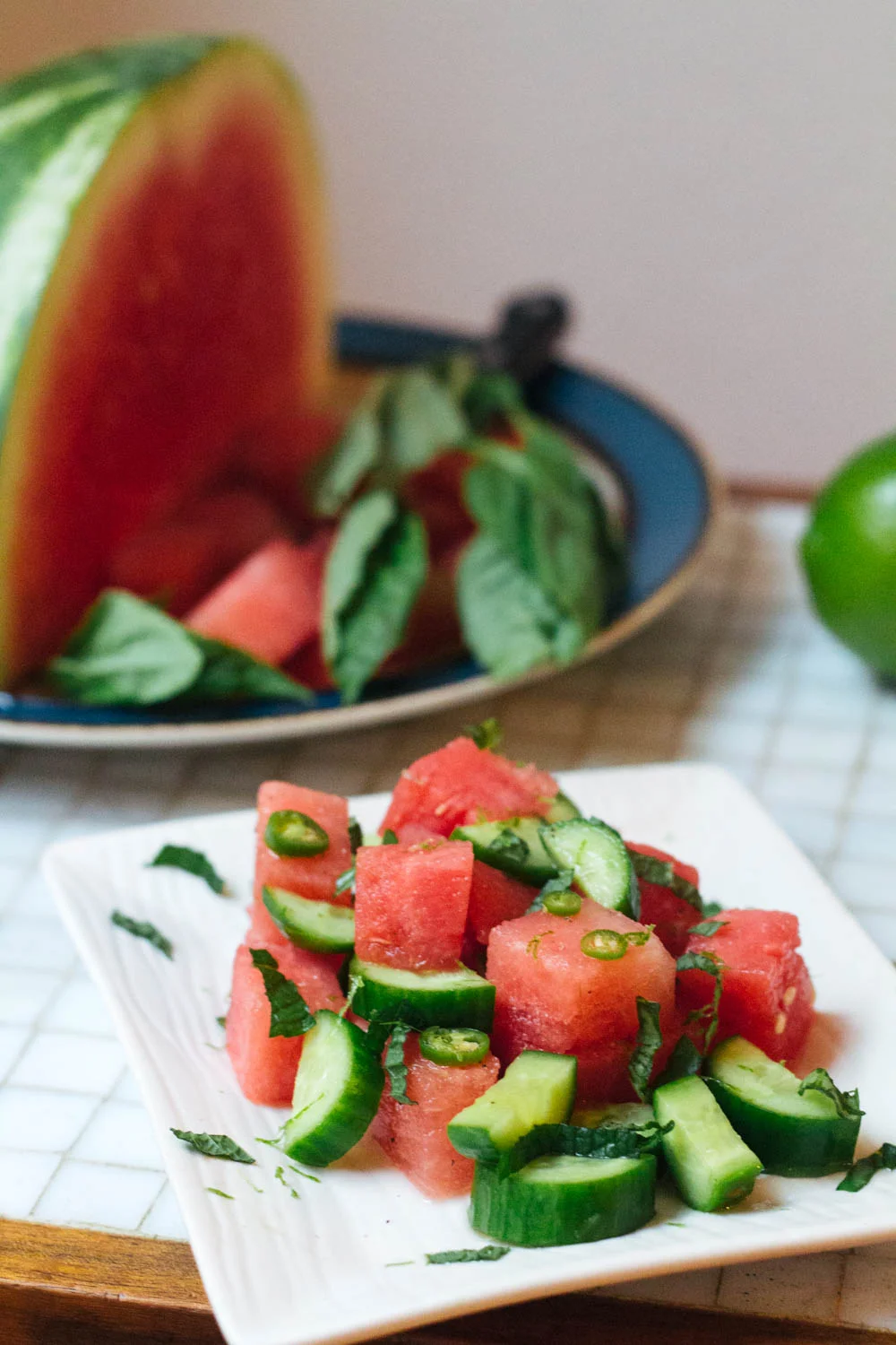 Thai Watermelon Salad — Worthy Pause