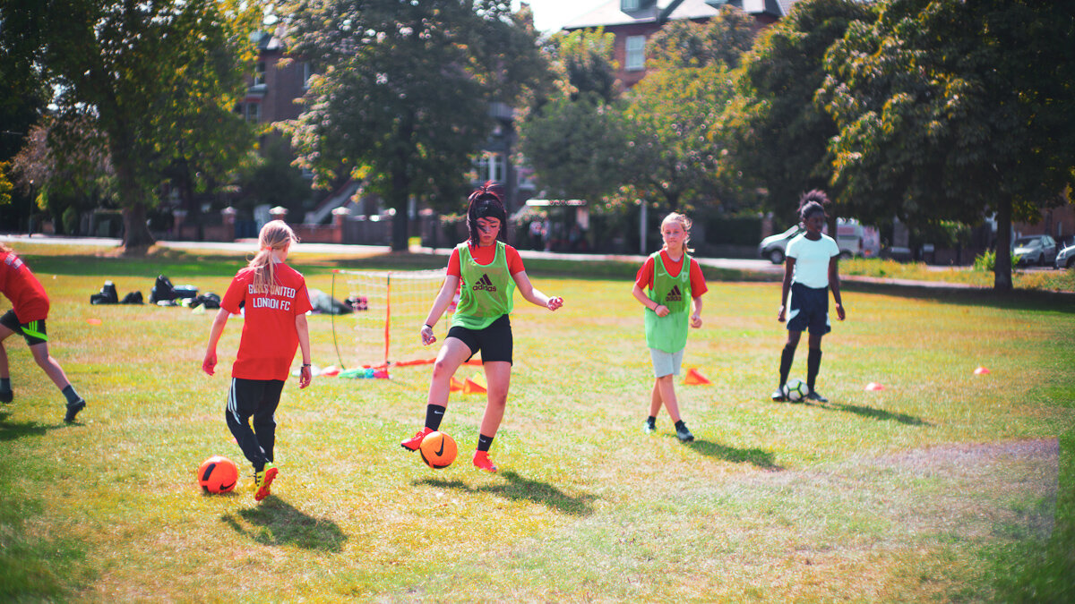 London: Sessions & Matches — Girls United Football Association