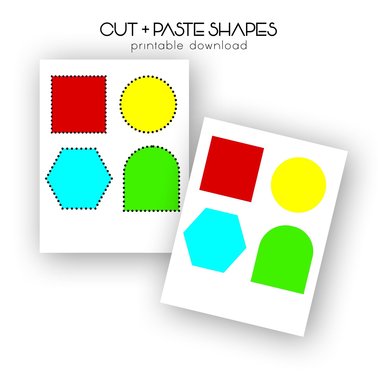 Shapes Design For Kids