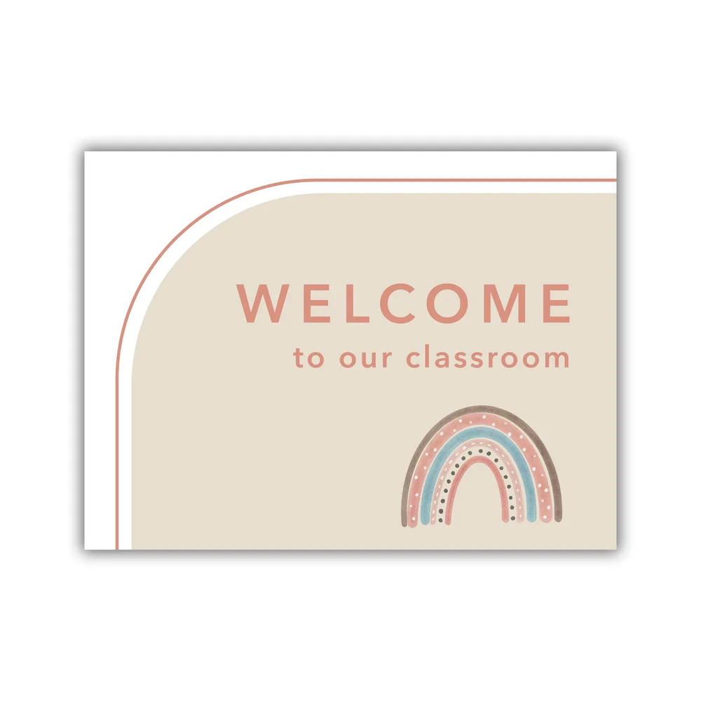 Boho Rainbow Classroom Printables | Enliven Your Classroom — The Simple ...