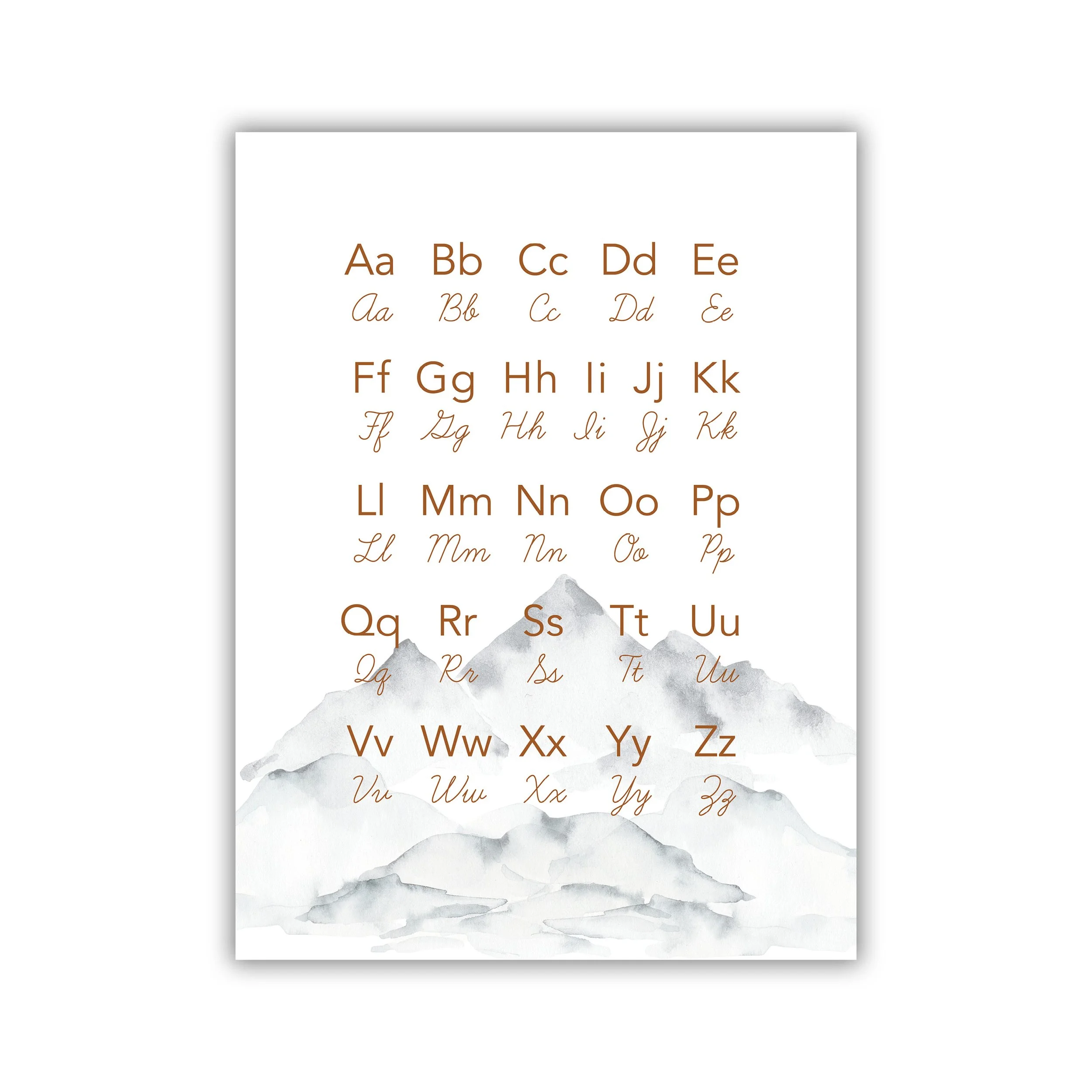 ABC Poster | 18x24 | Digital Download — The Simple Design Co.