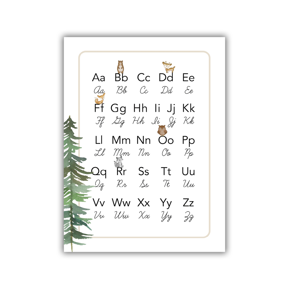 Woodland Creatures Classroom Printables | Discover Unique Designs — The ...