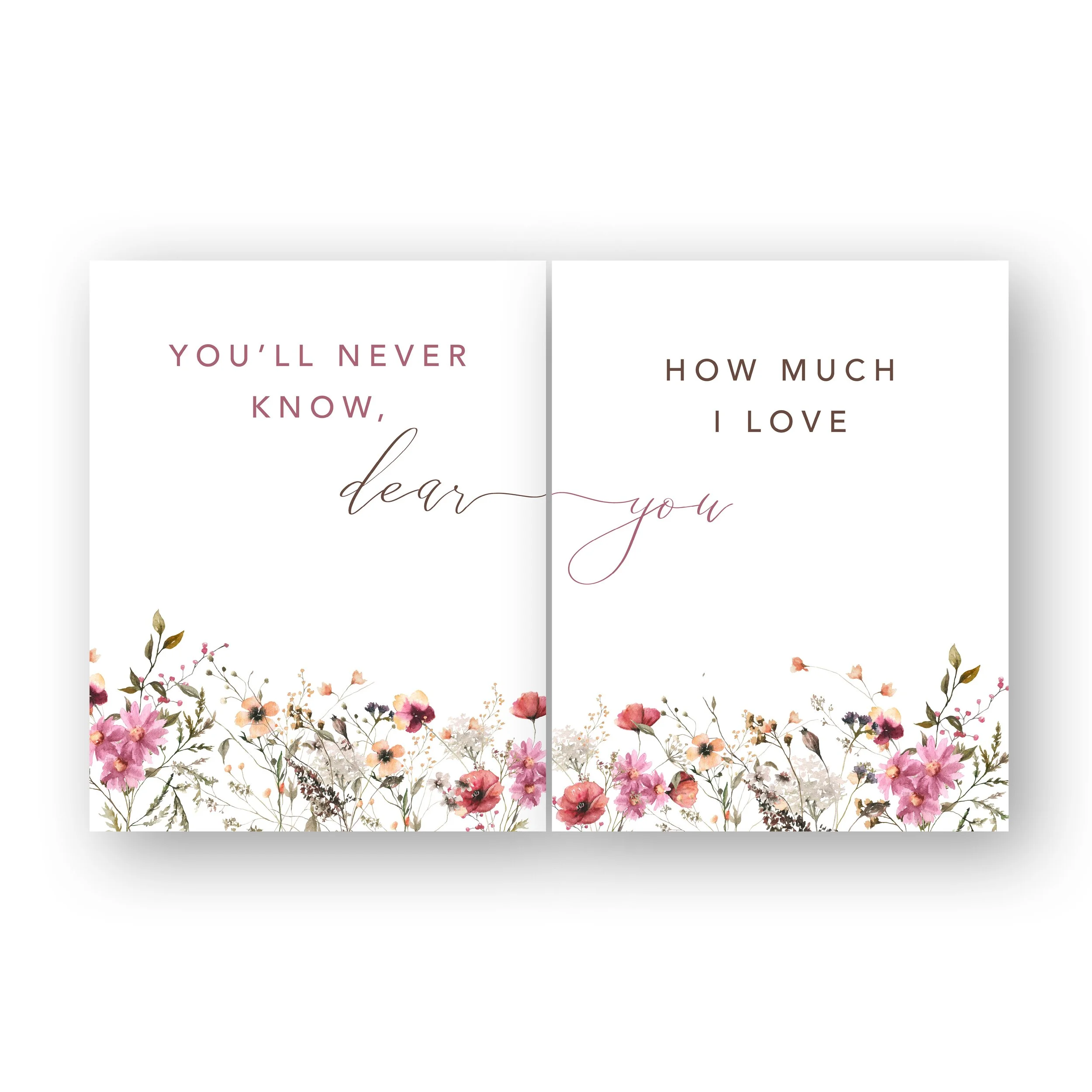 You'll Never Know Dear Printables Only — The Simple Design Co.