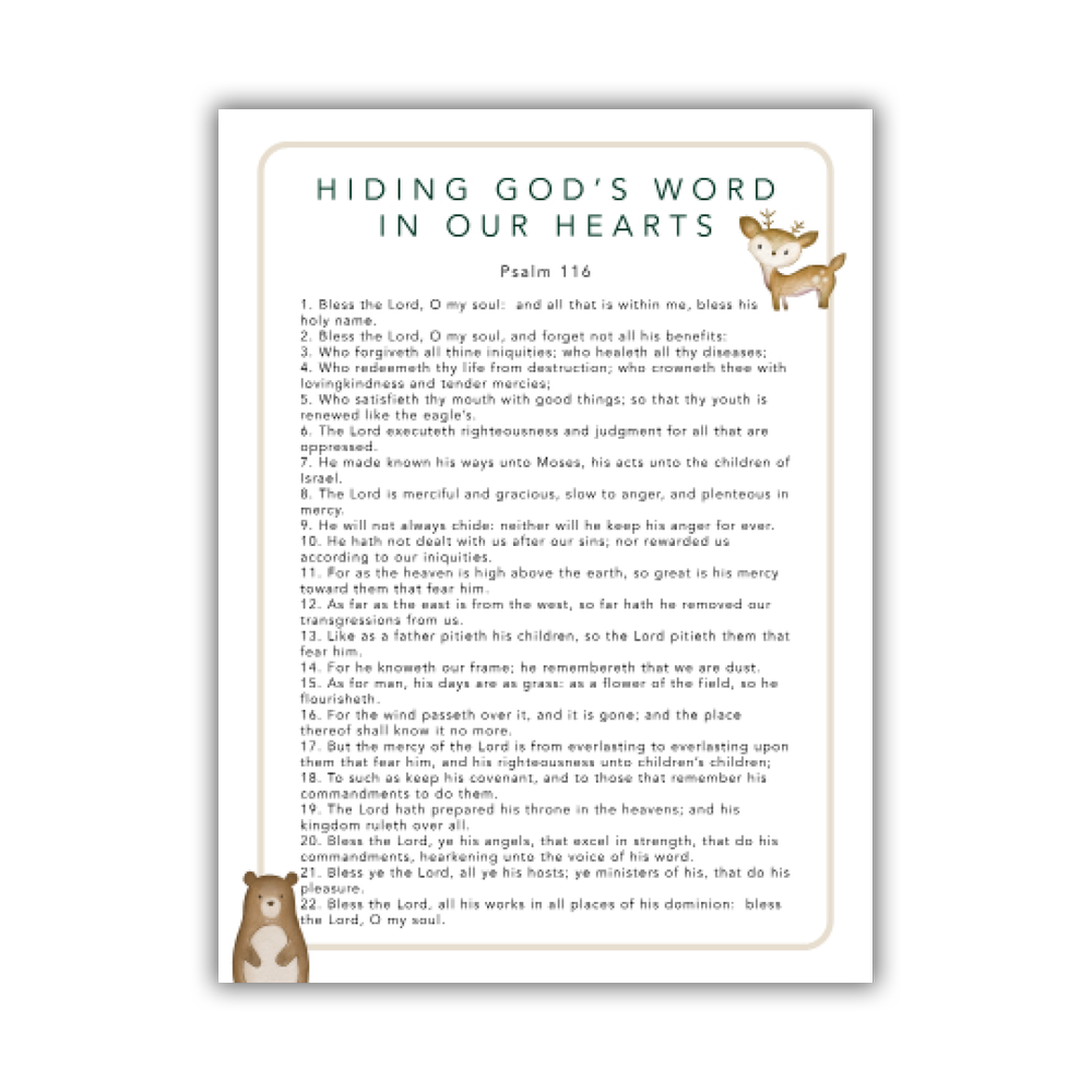 Woodland Creatures Classroom Printables | Discover Unique Designs — The ...