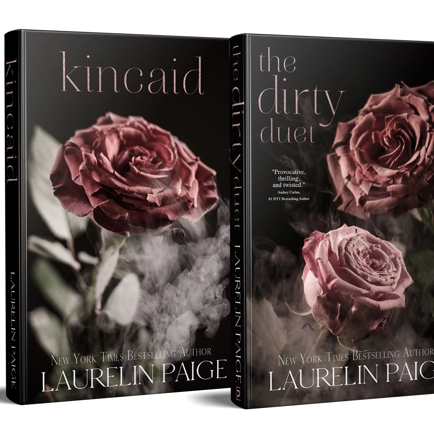 Kincaid plus Dirty Duet Alternate Cover Paperbacks — Laurelin Paige