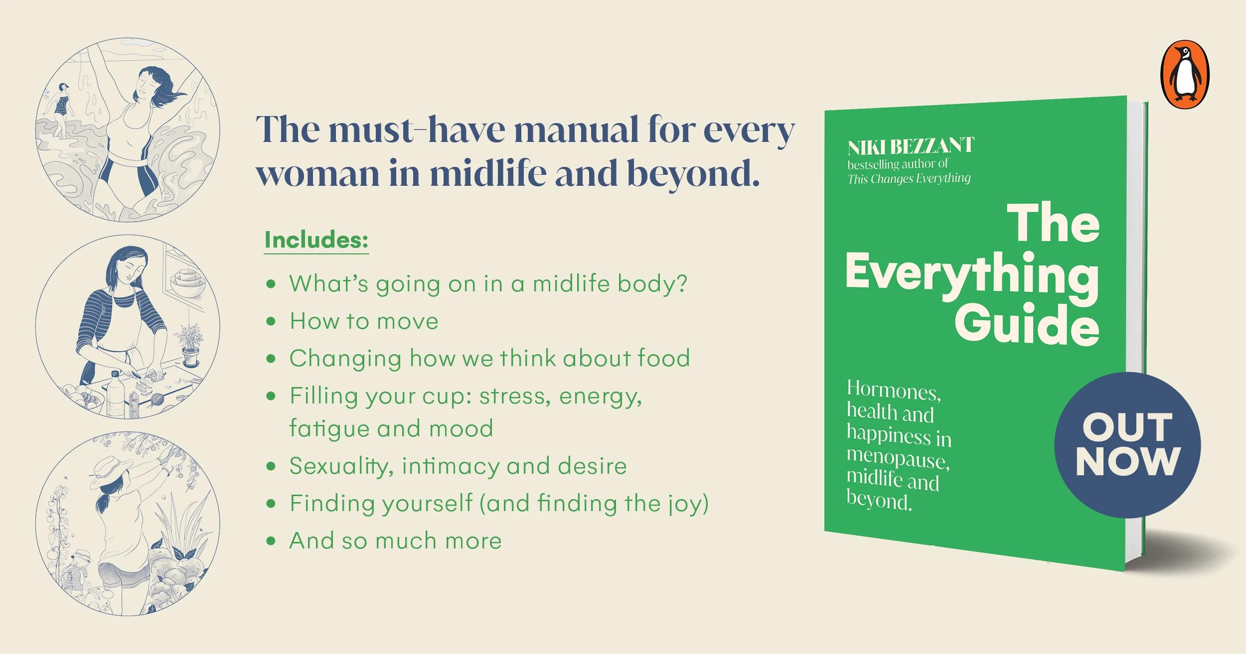 Niki Bezzant: speaker, writer, menopause expert