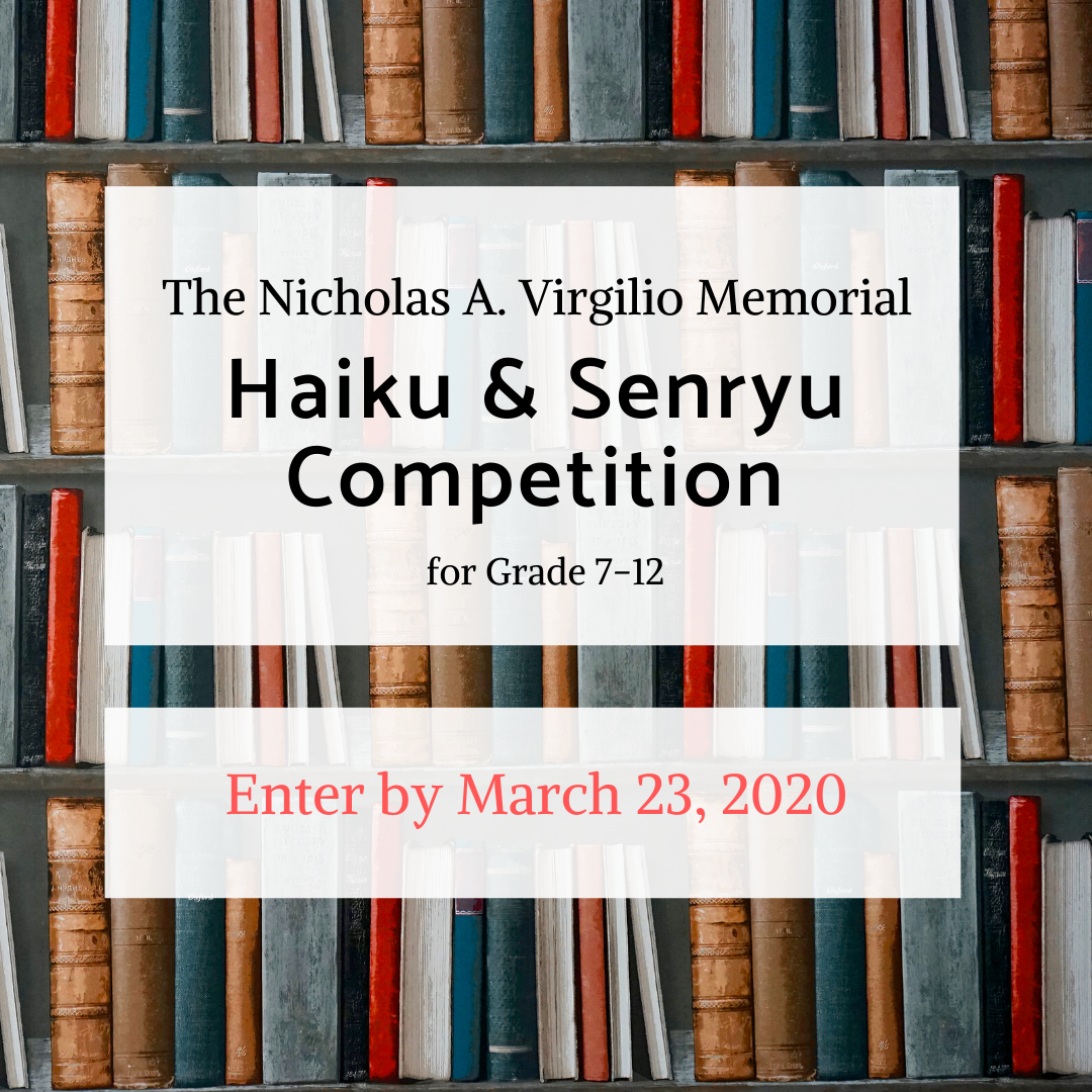 Submissions are open for our 31st Annual Student Haiku/Senryu ...