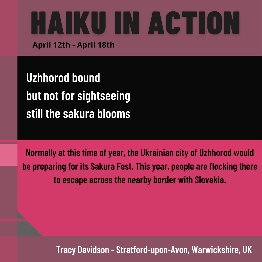 Haiku in Action Week 16 — Nick Virgilio Haiku Association