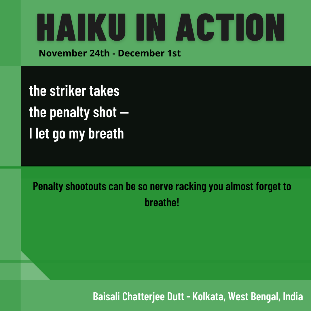 Haiku in Action Week 43 — Nick Virgilio Haiku Association
