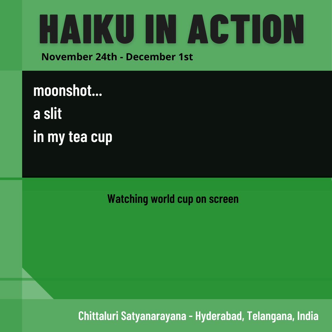 Haiku in Action Week 43 — Nick Virgilio Haiku Association