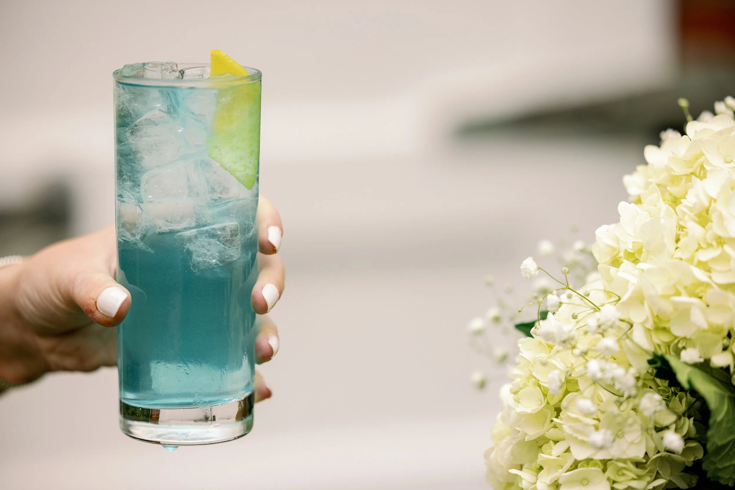 Blue Cocktails For Wedding