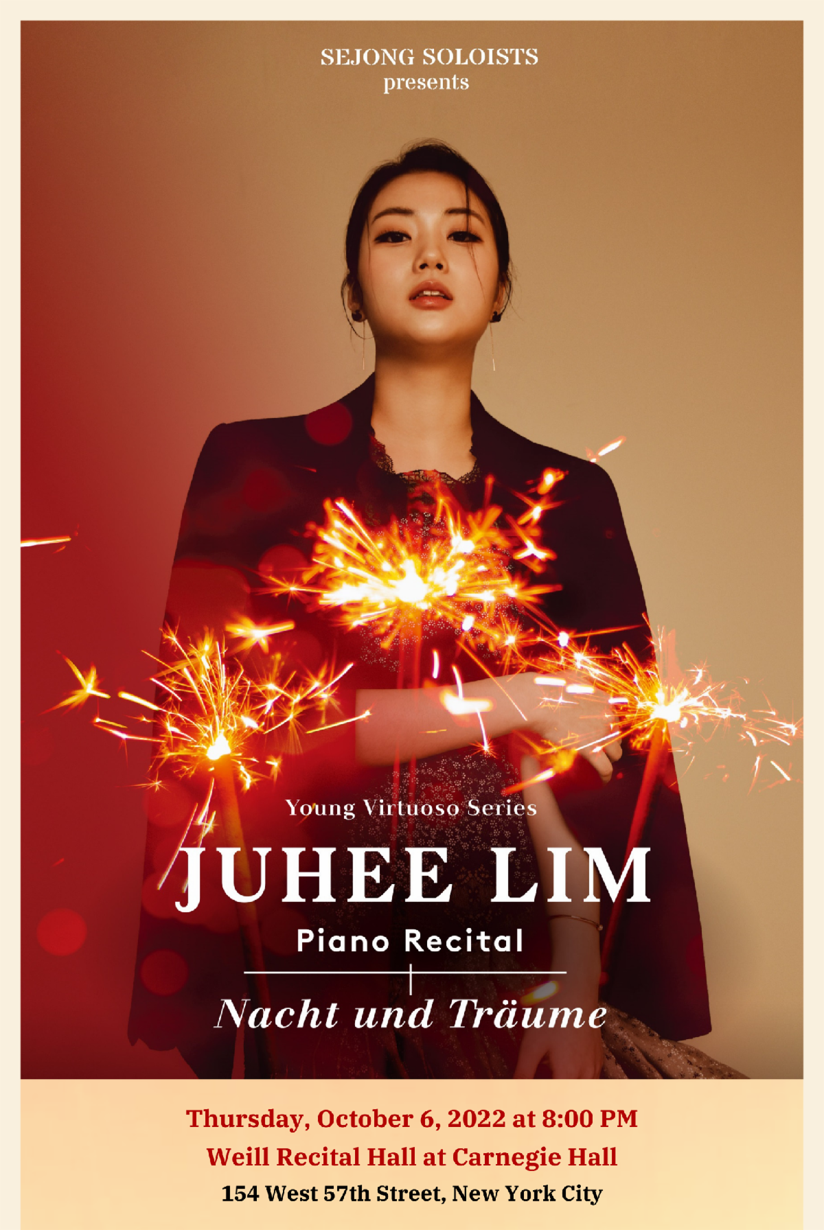 Juhee Lim, Piano “Nacht und Träume” — Korean Cultural Center New York