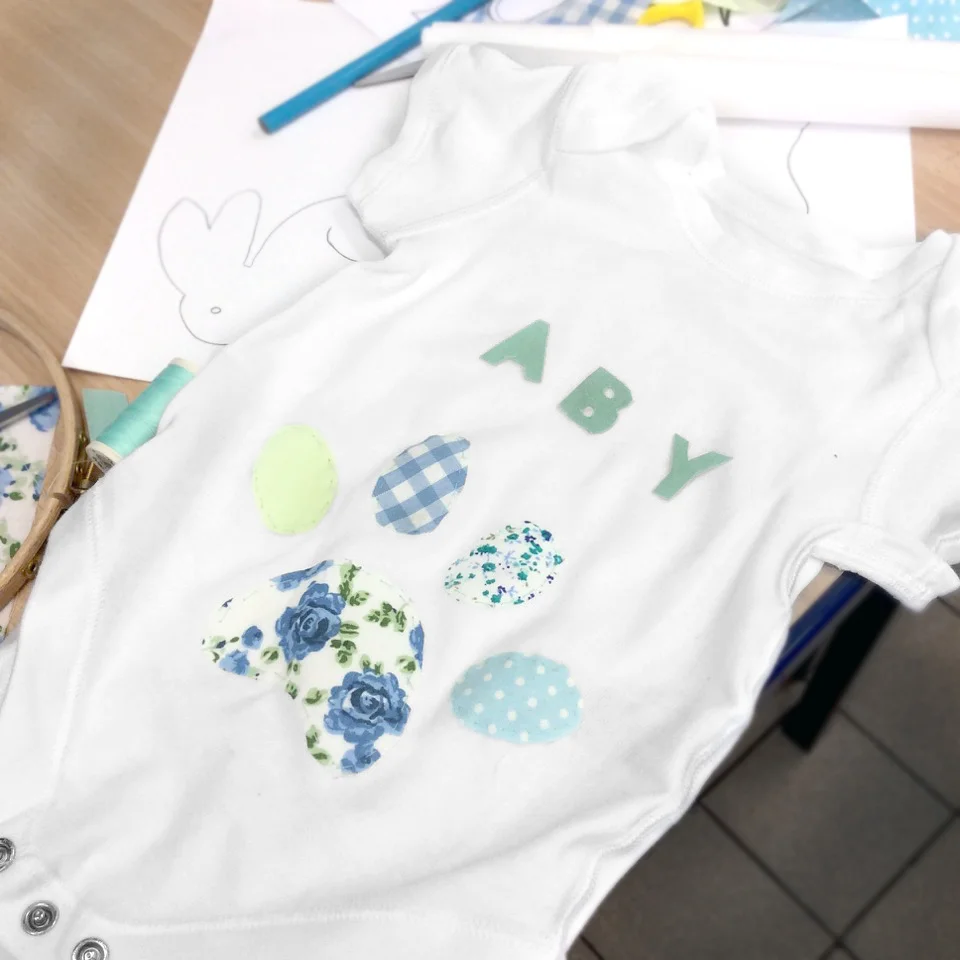 Baby Grow Customisation Party | The Crafty Hen