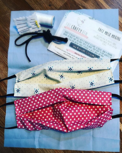 Simple Face Mask Making Kit - £100s Raised for Mind | The Crafty Hen