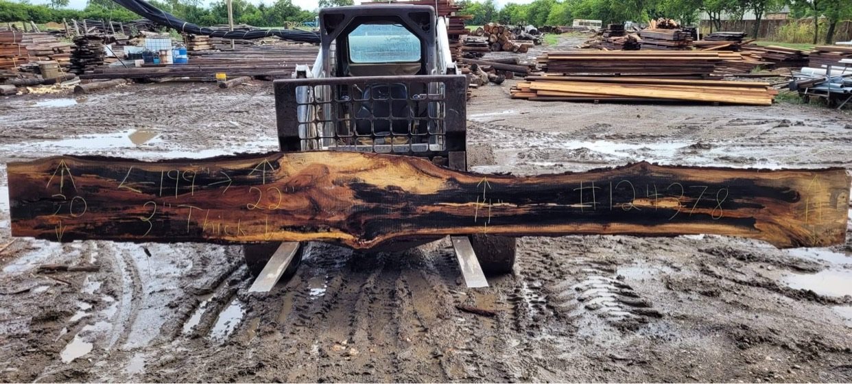 BB Pecan Slabs — harden SAWMILL