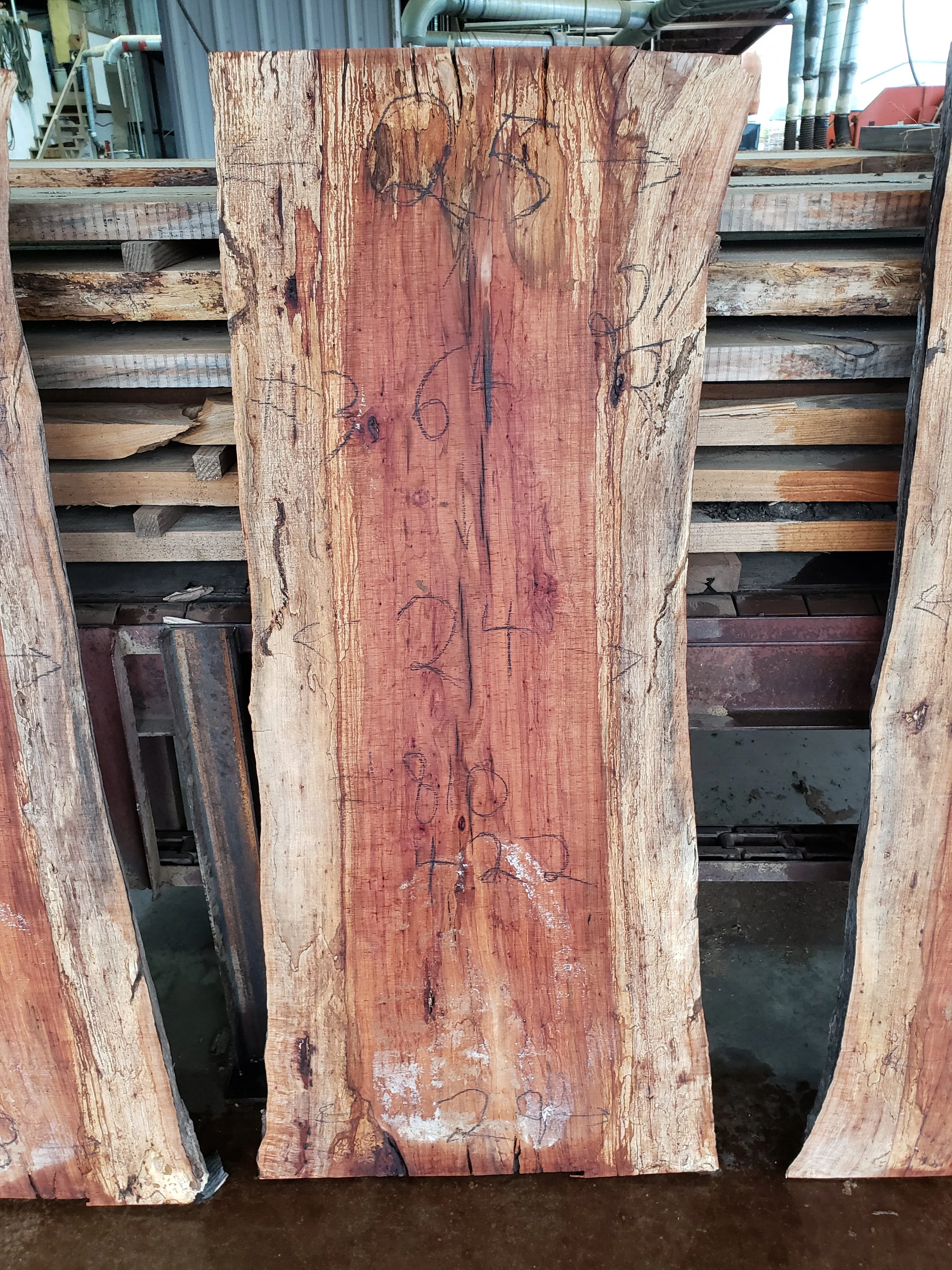 Pecan Slabs - Available — harden SAWMILL