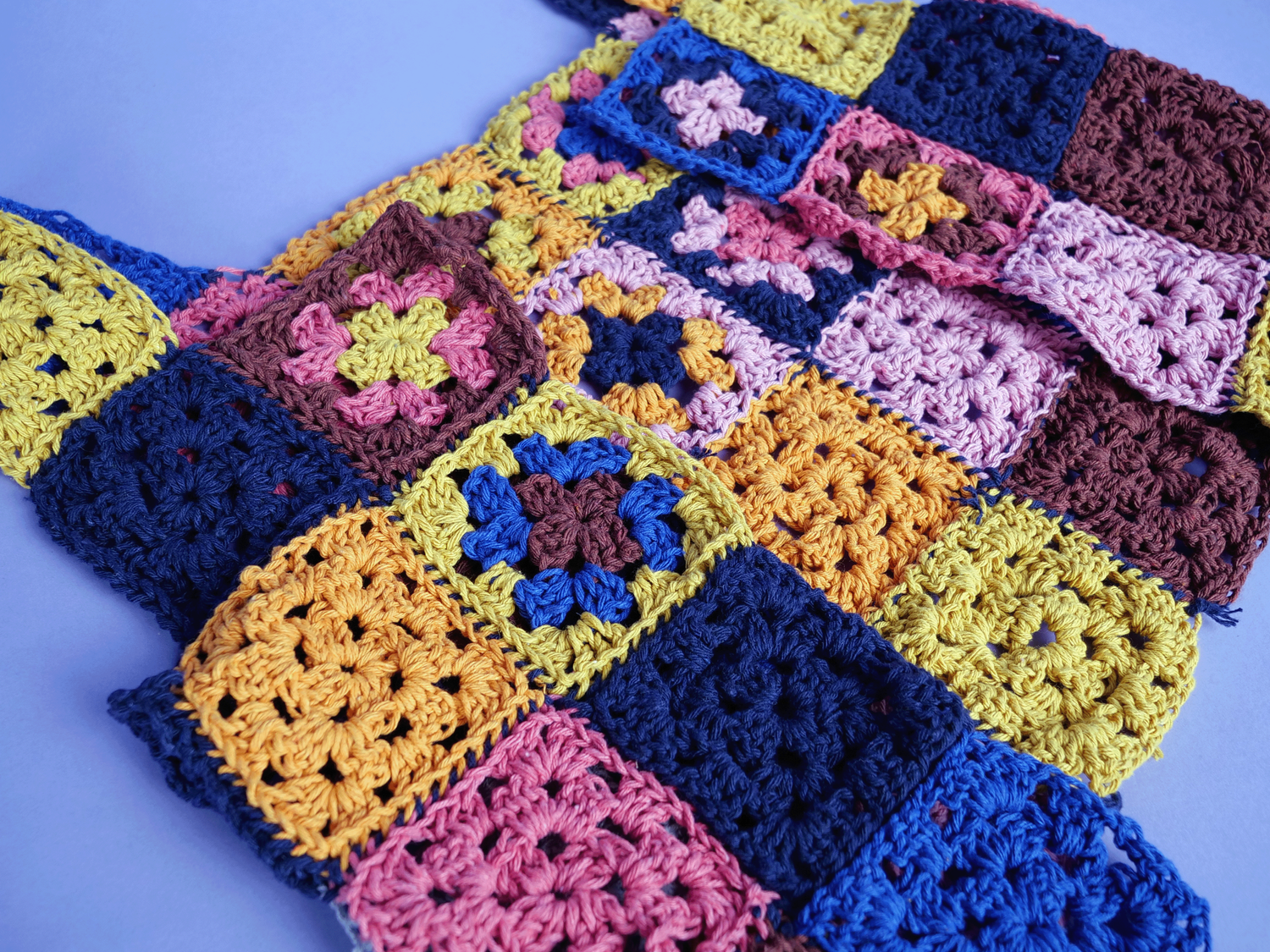Granny Square Vest Pattern (free!) — Vivien Wise
