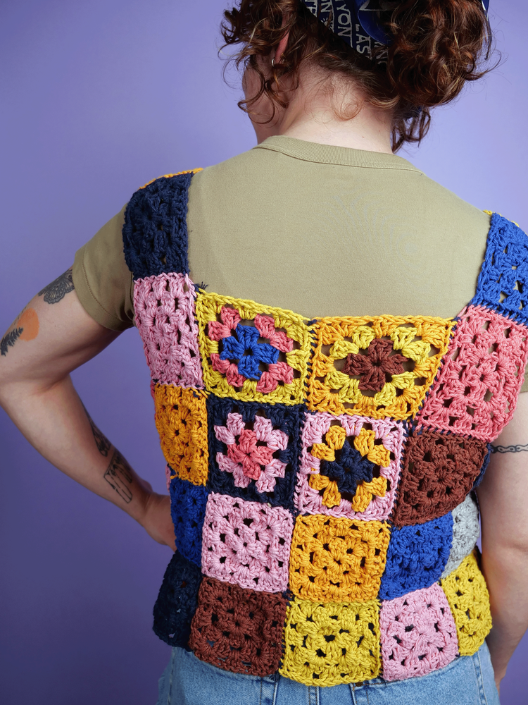 Granny Square Vest Pattern (free!) — Vivien Wise