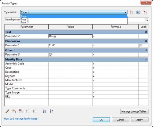 Create Type Catalog from Existing Revit Family | Design Ideas for the ...