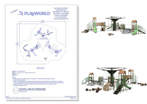 20+ CAD Blocks to Help You Design the Ultimate Playground | Design ...