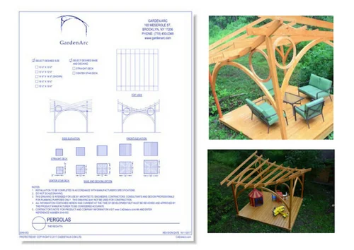 Terrace Garden Details On Cad