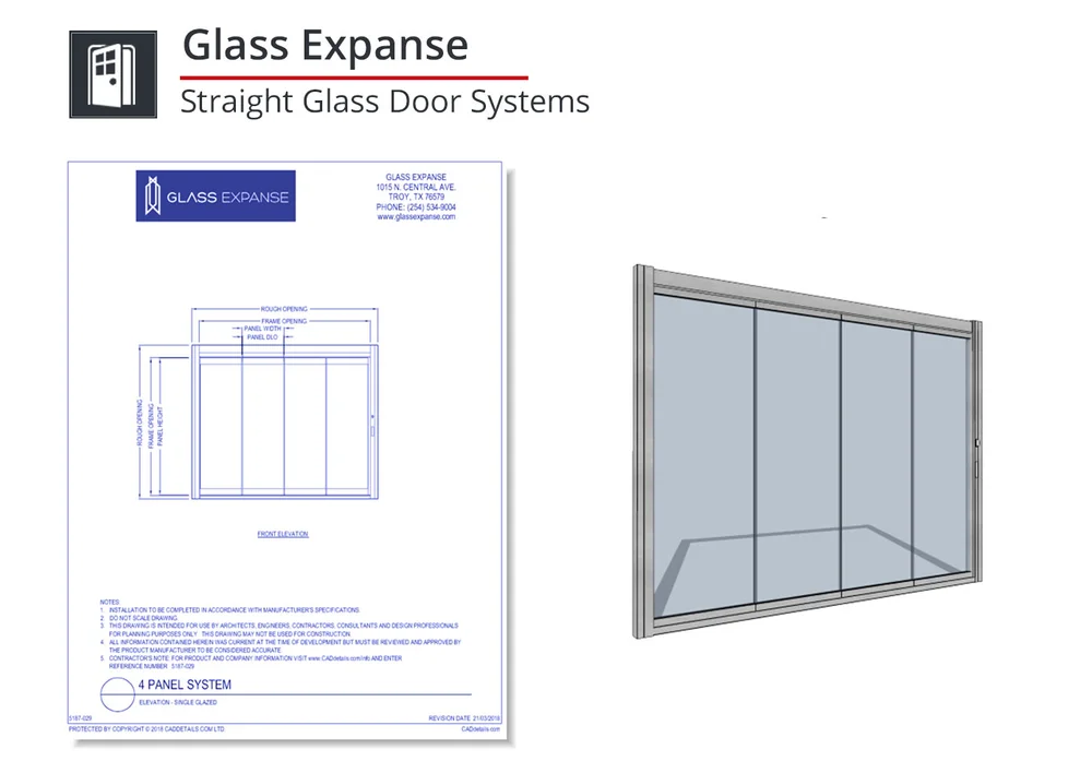 Frameless Glass Door Cad - Glass Door Ideas