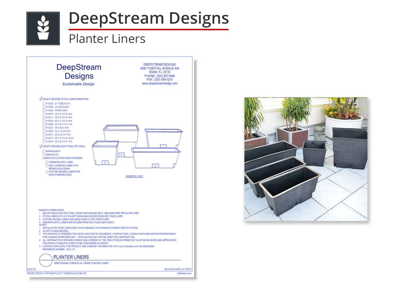 20+ CAD Drawings of Planters & Planting Accessories | Design Ideas for ...