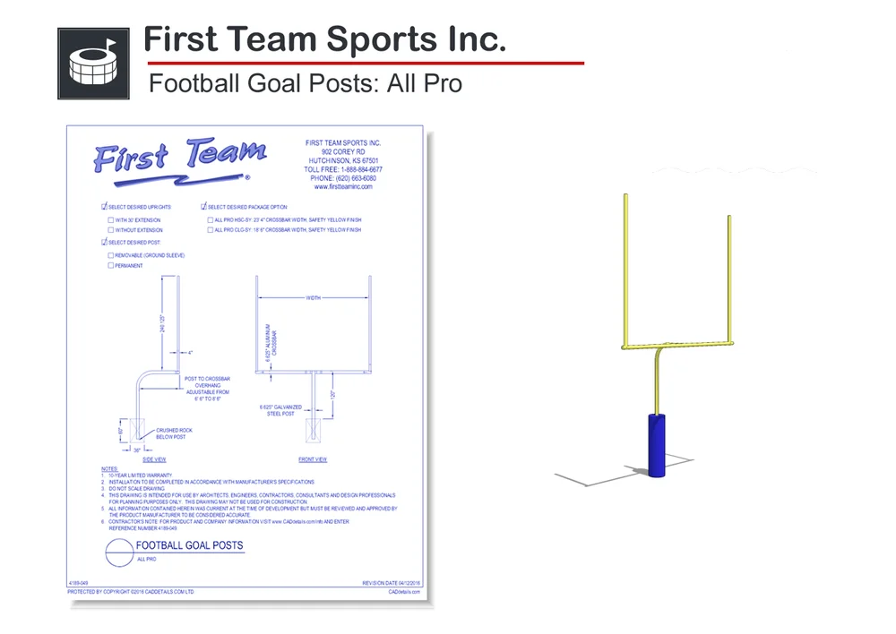 Three Cheers for 20 CAD Drawings of Sport Stadium Accessories | Design ...