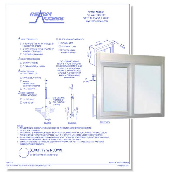 20+ CAD Drawings of Windows to Use for Residential or Commercial ...