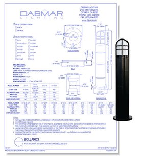 20+ CAD Drawings of Bollards for Providing Safety and Security to the ...