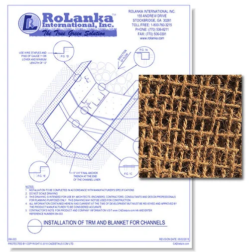 15+ CAD Drawings to Assist with Erosion Control | Design Ideas for the ...