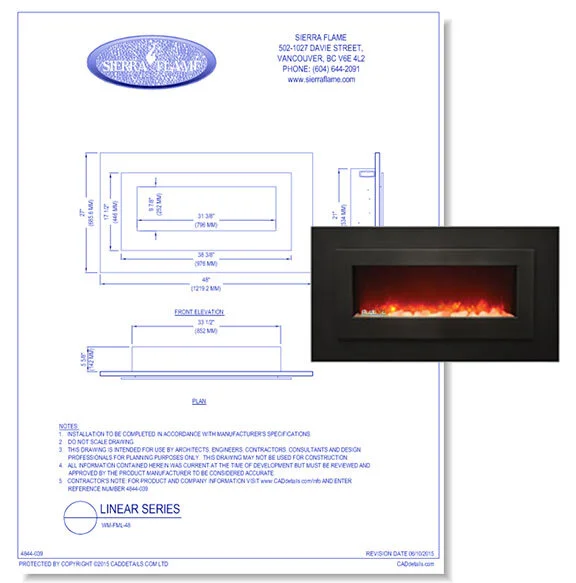 20+ CAD Drawings of Fireplaces to Keep You Cozy | Design Ideas for the ...