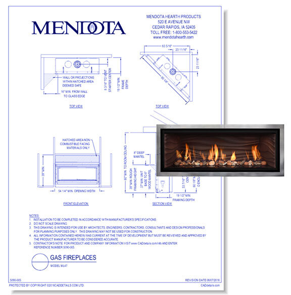 20+ CAD Drawings of Fireplaces to Keep You Cozy | Design Ideas for the ...