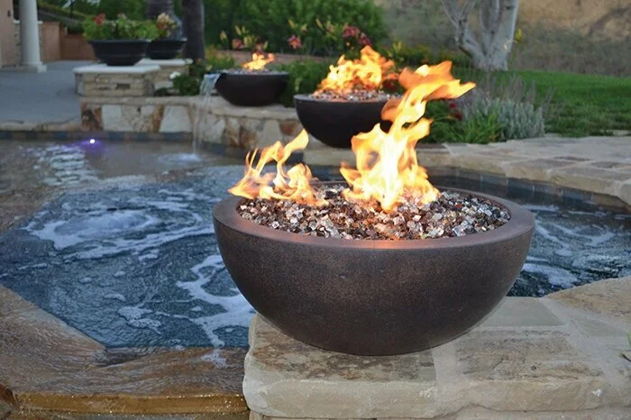 Project Highlight: Residential Fire and Water Feature | Design Ideas ...