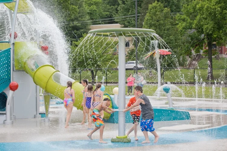 Project Highlight: City of Parkersburg Splash Pad | Design Ideas for ...