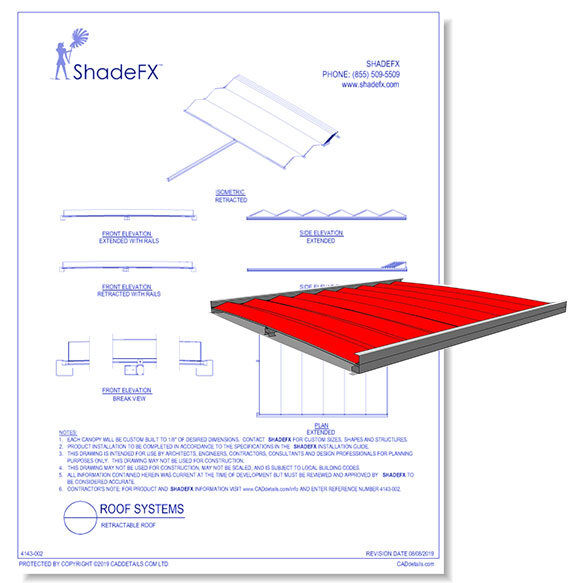 20+ CAD Drawings for Providing Shade | Design Ideas for the Built World