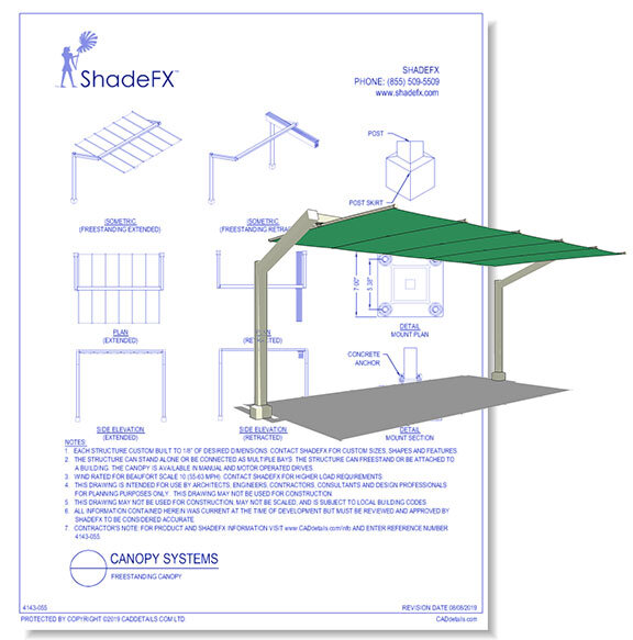 20+ CAD Drawings for Providing Shade to Your Place | Design Ideas for ...