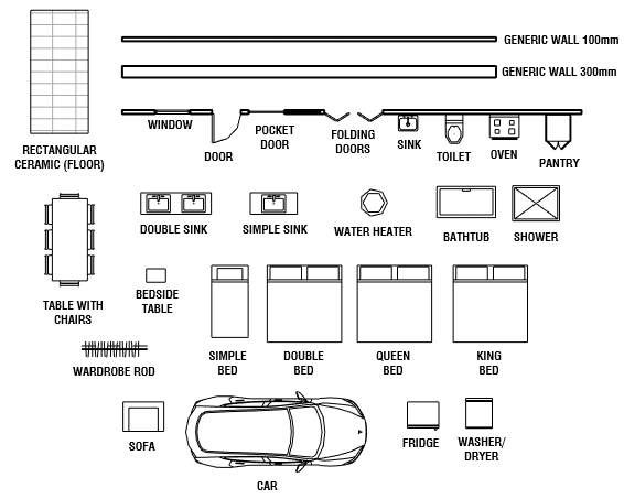 Windows Symbols In Floor Plan Revit | Viewfloor.co