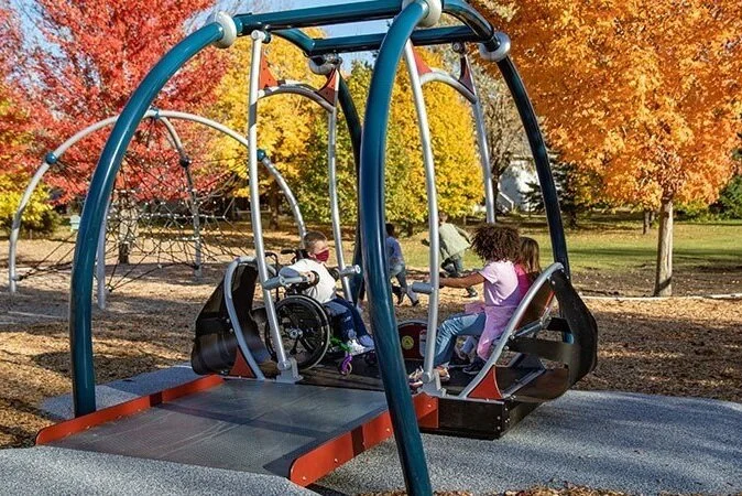 Project Highlight: First No-Transfer Inclusive Swing | Design Ideas for ...