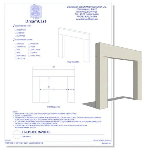 Get 20+ CAD Drawings for Designing the Ideal Fireplace for Your Project ...