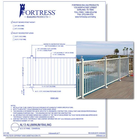 Top 15+ CAD Drawings of Railings for your 2022 Projects | Design Ideas ...