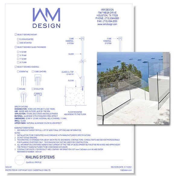 Top 15+ CAD Drawings of Railings for your 2022 Projects | Design Ideas ...