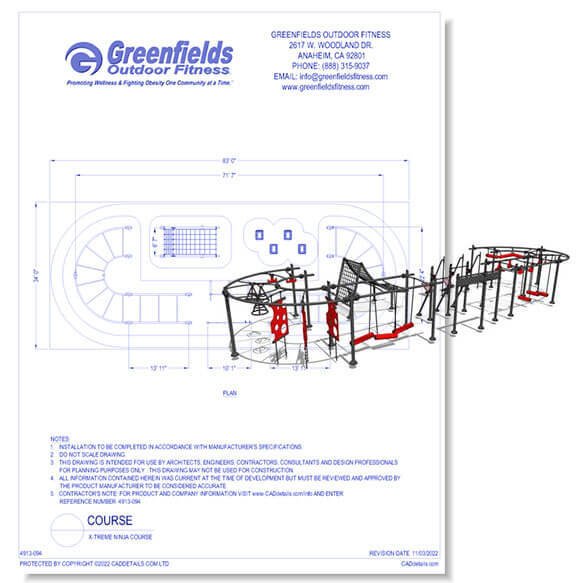 15+ CAD Drawings for the Best Outdoor Exercise Area | Design Ideas for ...