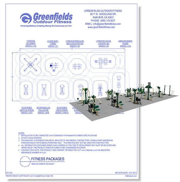 15+ CAD Drawings for the Best Outdoor Exercise Area | Design Ideas for ...