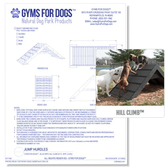 20+ CAD Drawings to Put the Bark in Your Park | Design Ideas for the ...