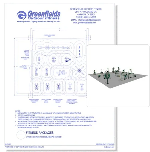 20+ Exciting Playgrounds & Outdoor Fitness Equipment CAD Drawings for ...