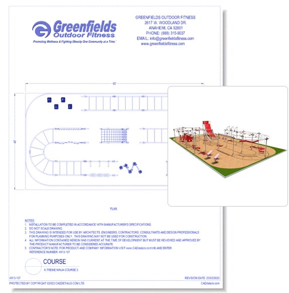 20+ Exciting Playgrounds & Outdoor Fitness Equipment CAD Drawings for ...