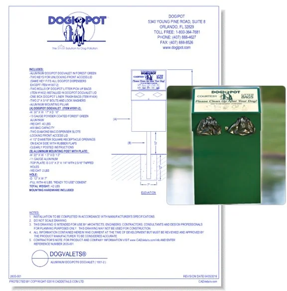 20+ CAD Drawings to Put the Bark in Your Park | Design Ideas for the ...
